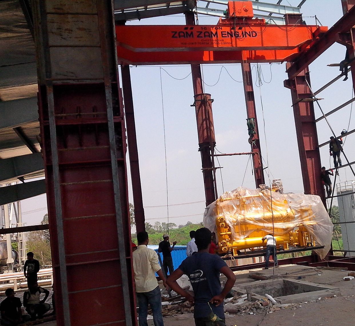 EOT CRANE - ZAM ZAM Engineering Industries-Manufacturer of EOT Crane ...
